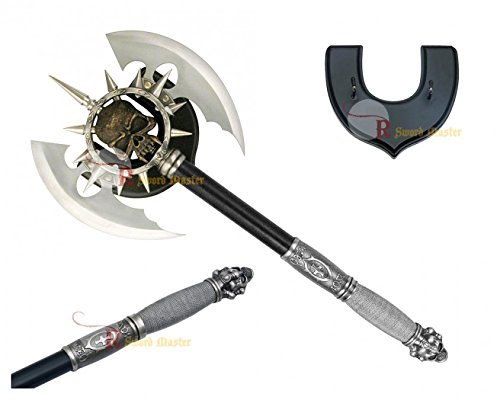 Swordmaster - 25" Unique Medieval Death Skull Skeleton Chaser Gothic ...